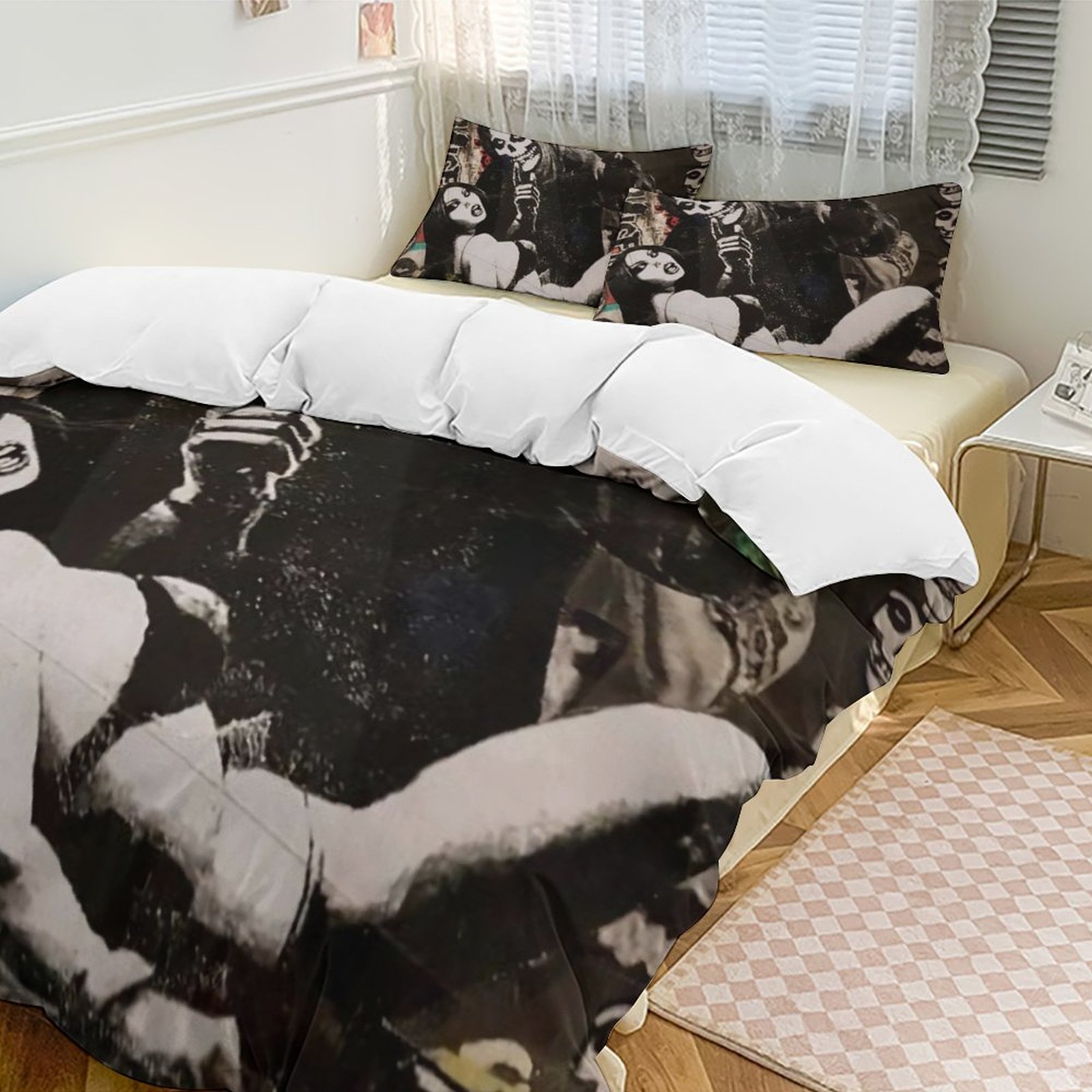 MisFitsCartoon Collection 3-Piece Comforter Set, Personalized Bedding ...