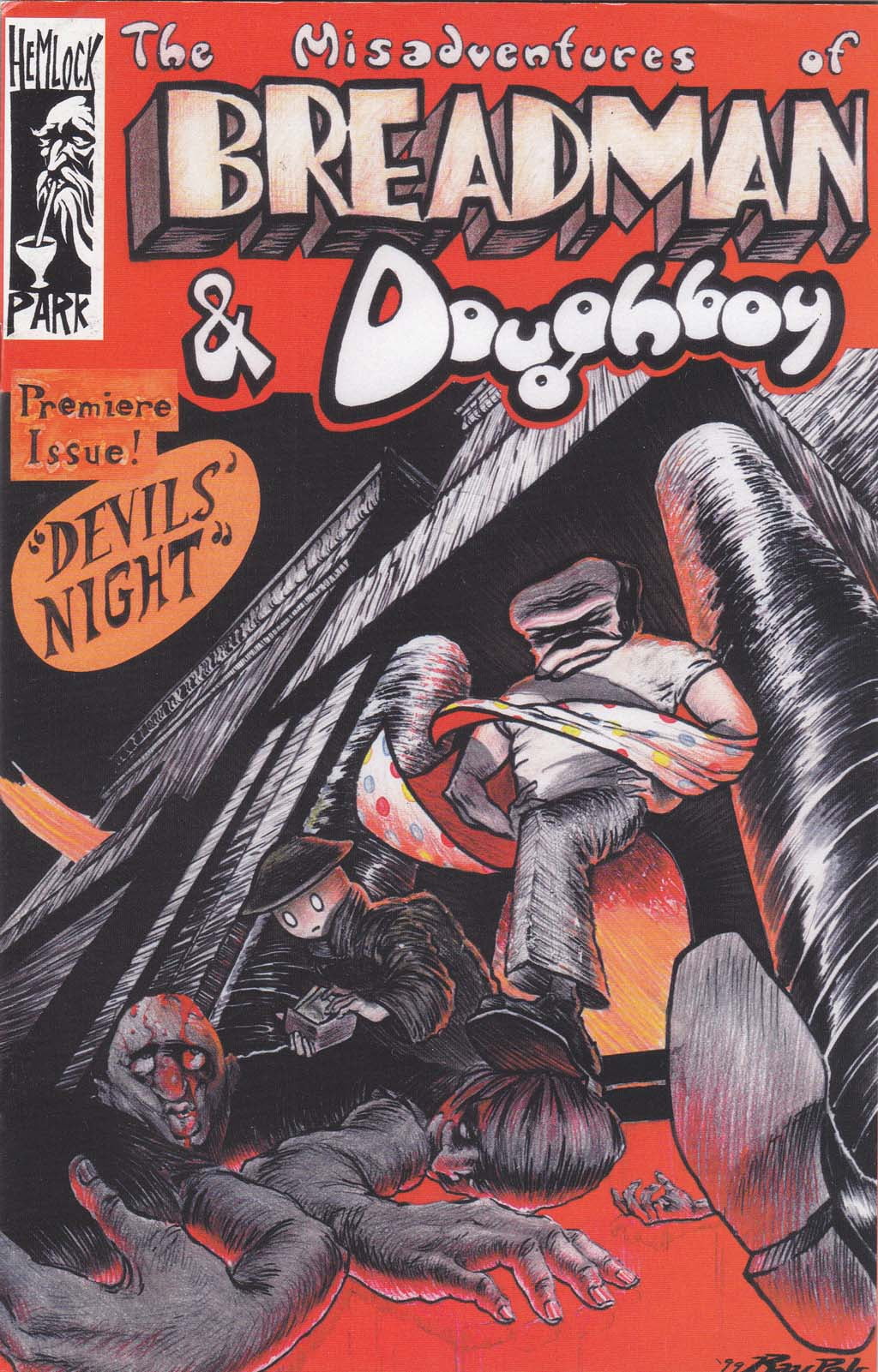 Misadventures Of Breadman And Doughboy, The #1 VF ; Hemlock Comic Book ...