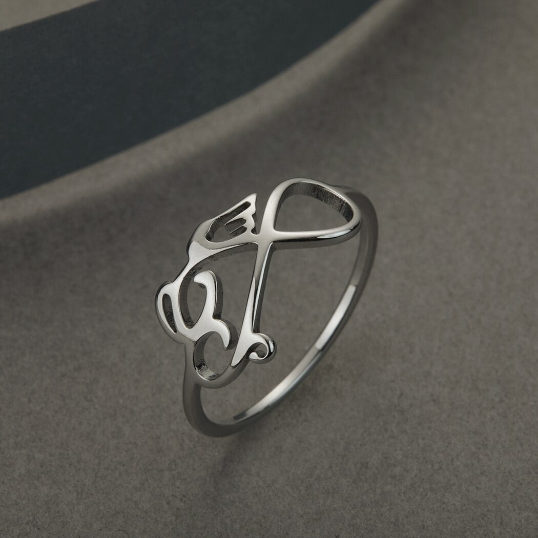 Miscarriage Ring Memorial Dainty Jewellry Stainless Steel Ring Keepsake ...