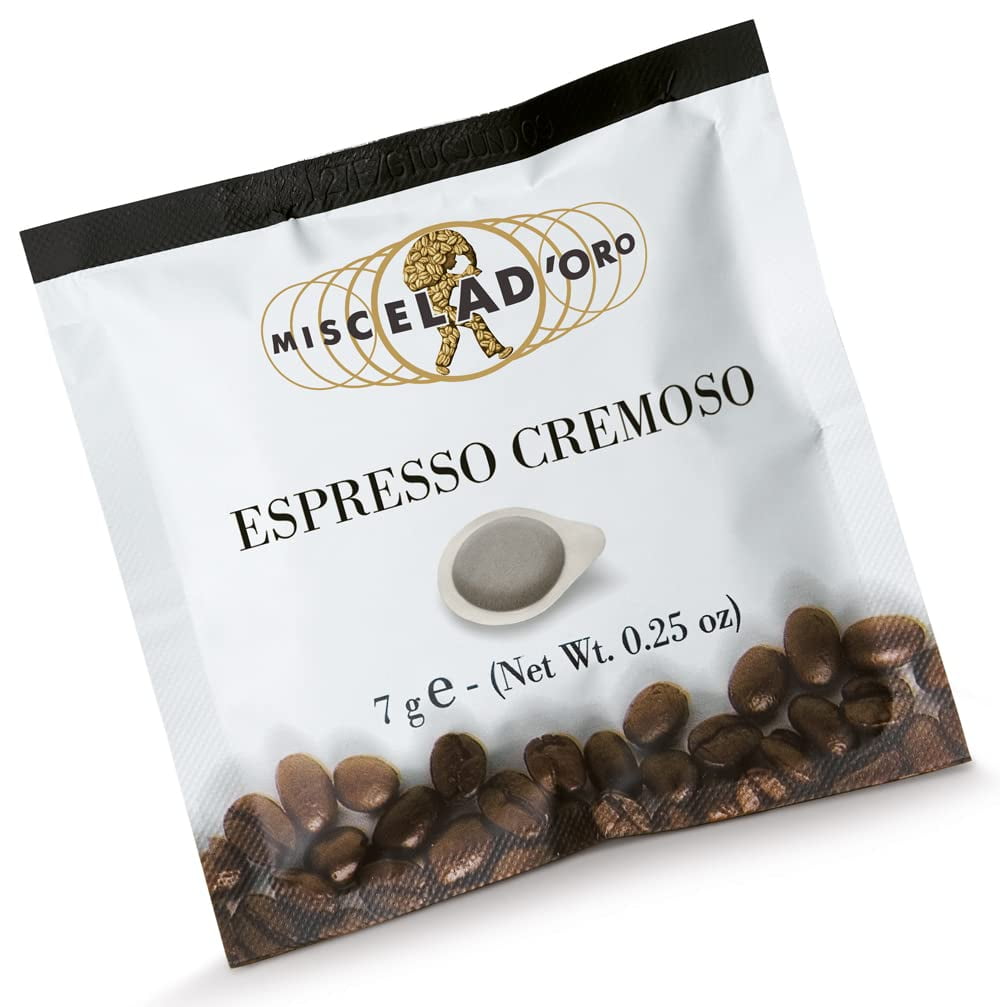 Office Breakroom Espresso Pods - Miscela dOro Cremoso, 150 Pack ...