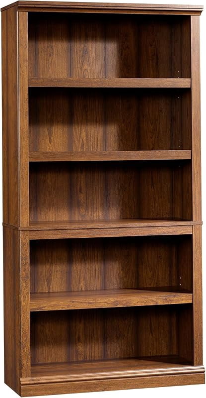 Miscellaneous Storage 5-Shelf Bookcase/ Book shelf, Select Cherry ...