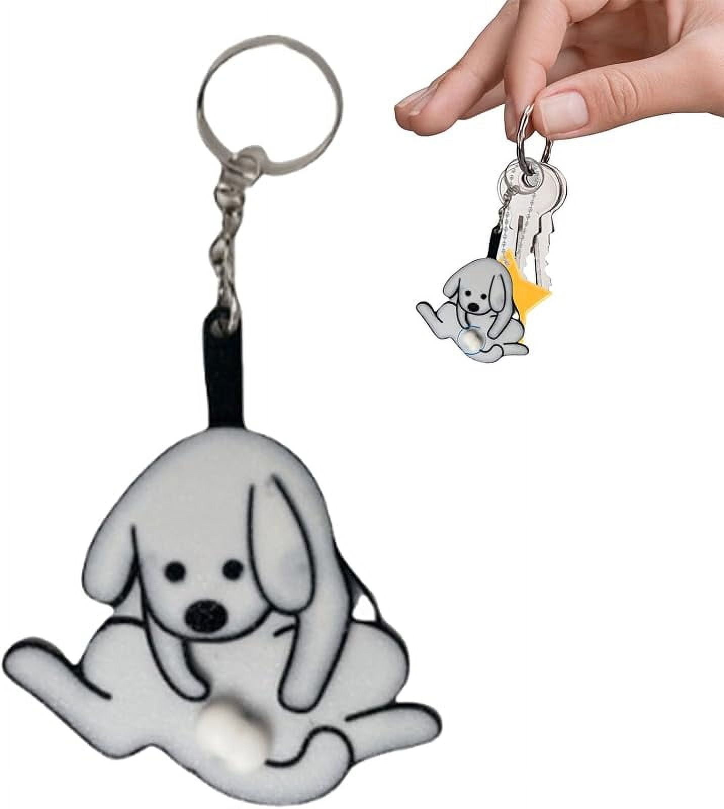 Mischief Cat Interactive Keychain, Cat Play with Its Spinning Balls ...