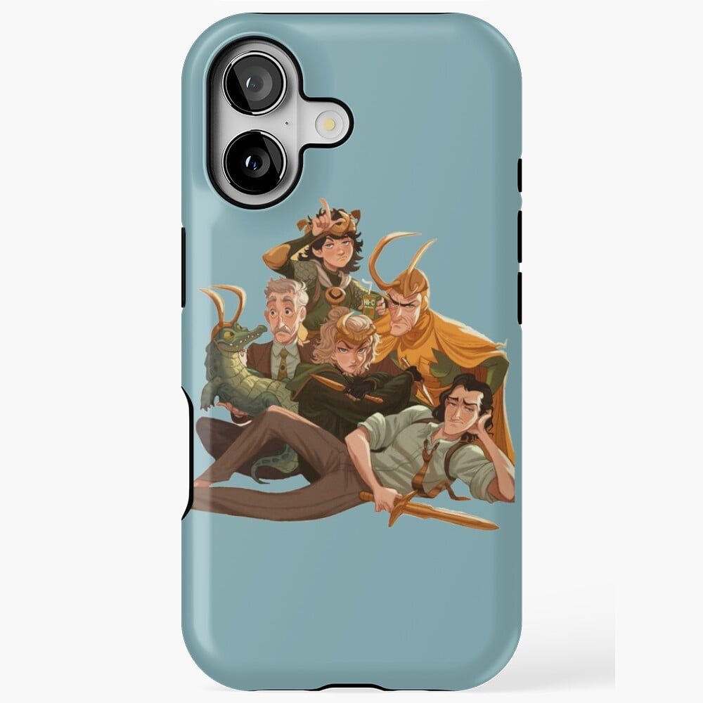 Mischief God Variants Group Fan Art iPhone Case 17 through 11 Pro Max ...