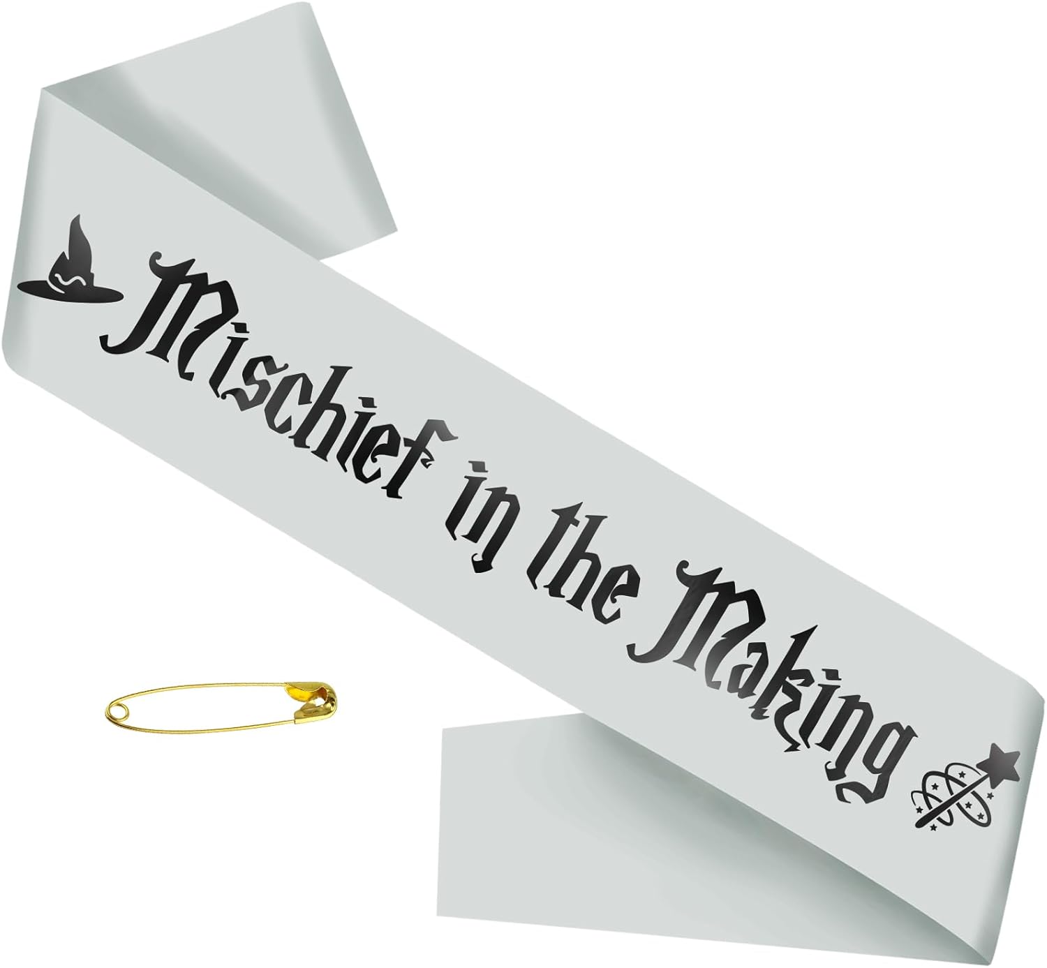 Mischief in the Making Sash- Magic Themed Baby Shower Sash, Mom to Be ...