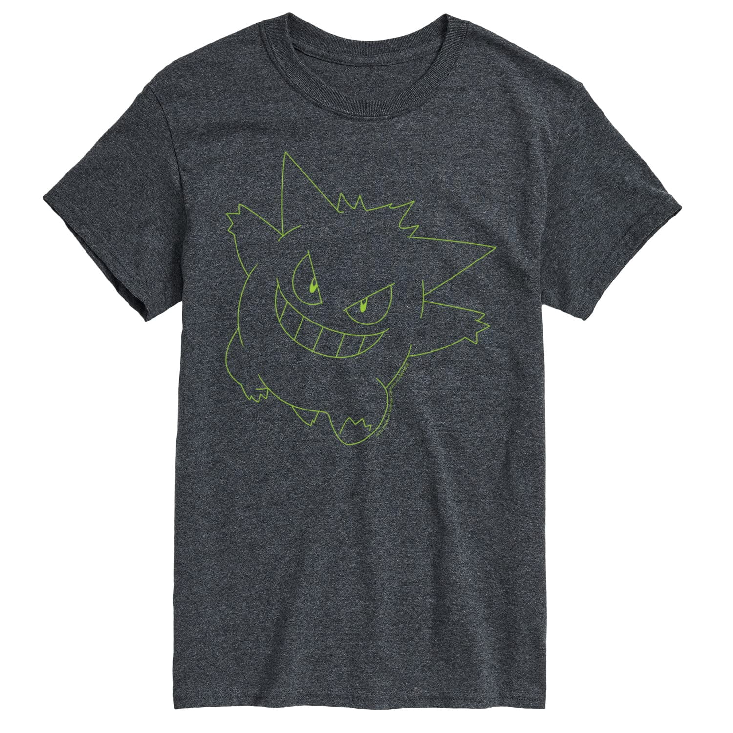 Mischievous Cartoon Character Big Face Men's Short Sleeve T-Shirt for ...
