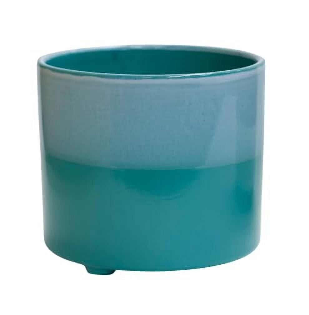 Misco Ceramic Two Tone Footed Planter, 5.5 Inch in Height Planter and 6 ...