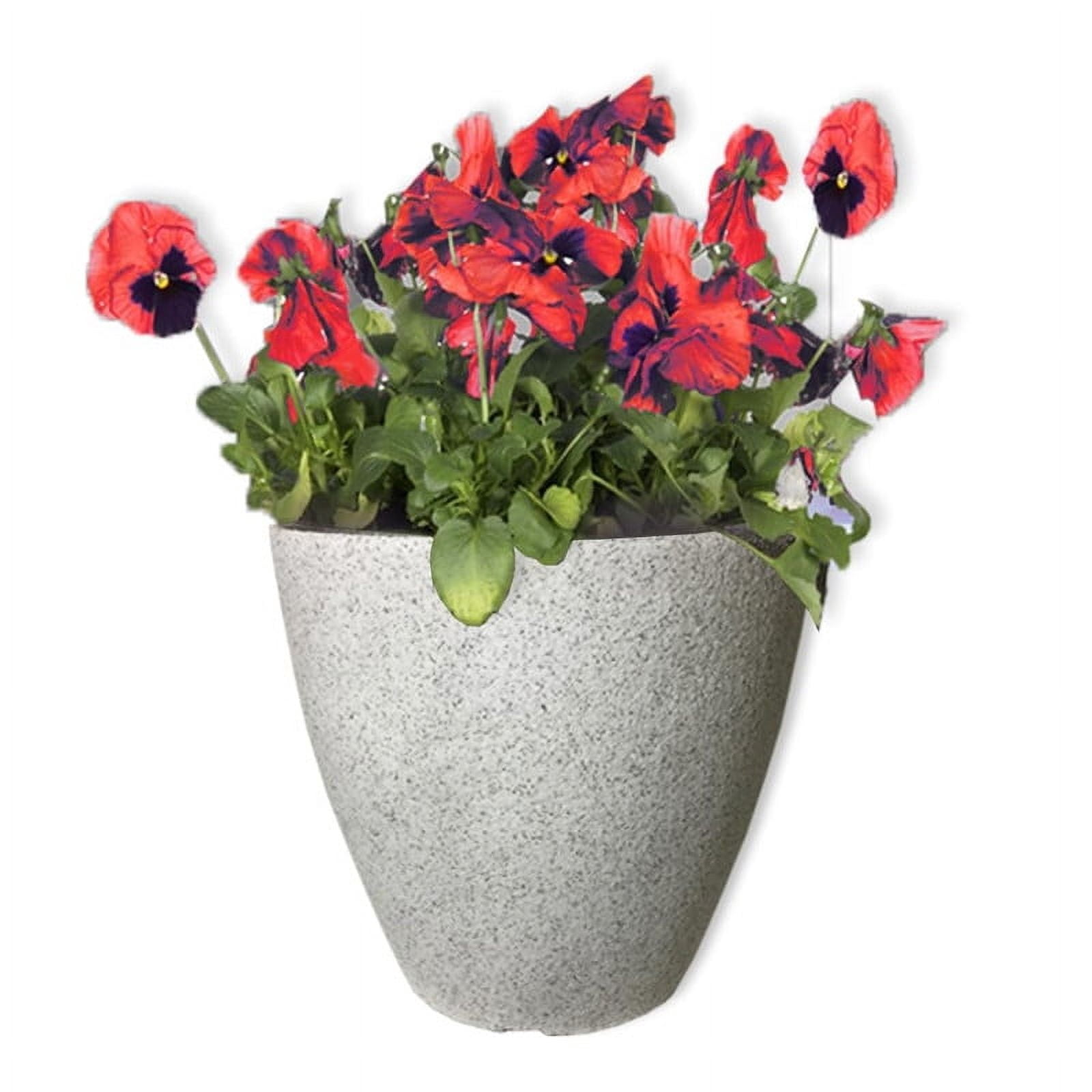 Misco Plastic Round Dessert Sand Planter 13.5 Inch in Height Planter ...