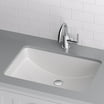 TOTO® Rectangular Undermount Bathroom Sink with CEFIONTECT, Cotton ...