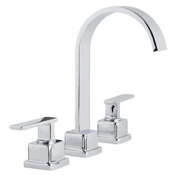 Miseno MNO441CP Elysa-R Modern Widespread Bathroom Faucet with Brass ...