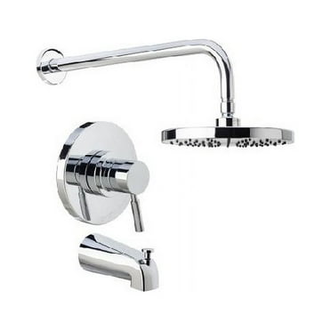 Pfister Roman Tub Handheld Shower & Diverter Kit in Brushed Nickel ...