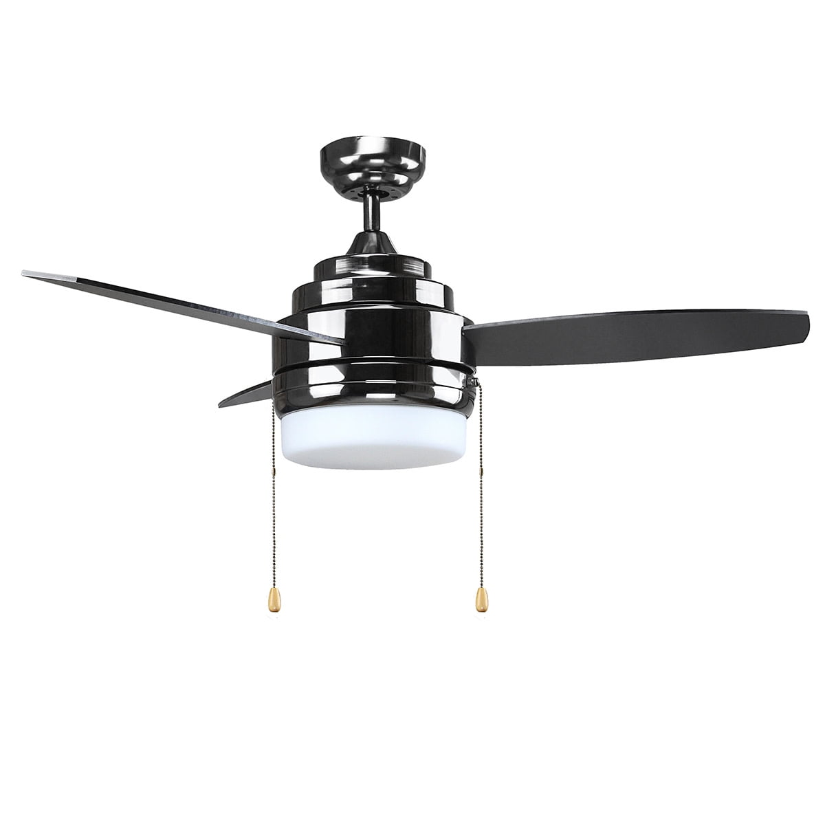 Miseno Mcf31312 42" 3 Blade Indoor Led Ceiling Fan - Gun Metal ...