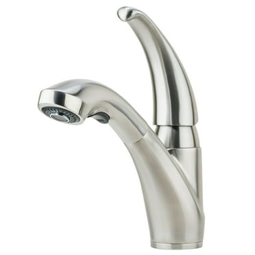 OakBrook Pacifica One Handle Kitchen Faucet with Pullout Sprayer ...