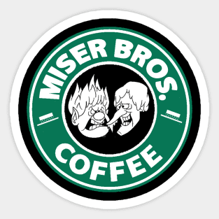 DOPASTICKER Miser Brothers Coffee Decorative Laptop, Phone Stickers ...