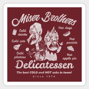 Miser Brothers Delicatessen Sticker Phone Decal Water Bottle Stickers ...