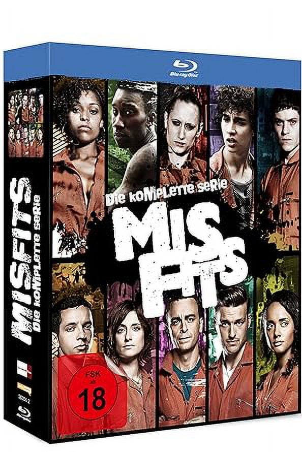 Misfits (Complete Series) - 10-Disc Box Set [ Blu-Ray, Reg.A/B/C Import - Germany ] - Walmart.com