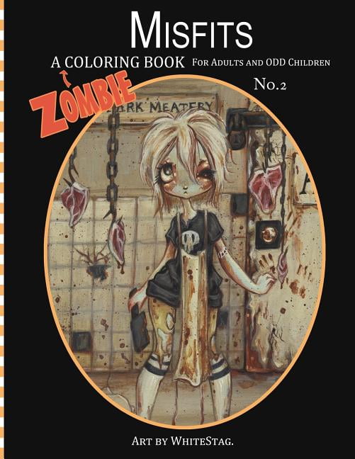 zombie coloring book pages