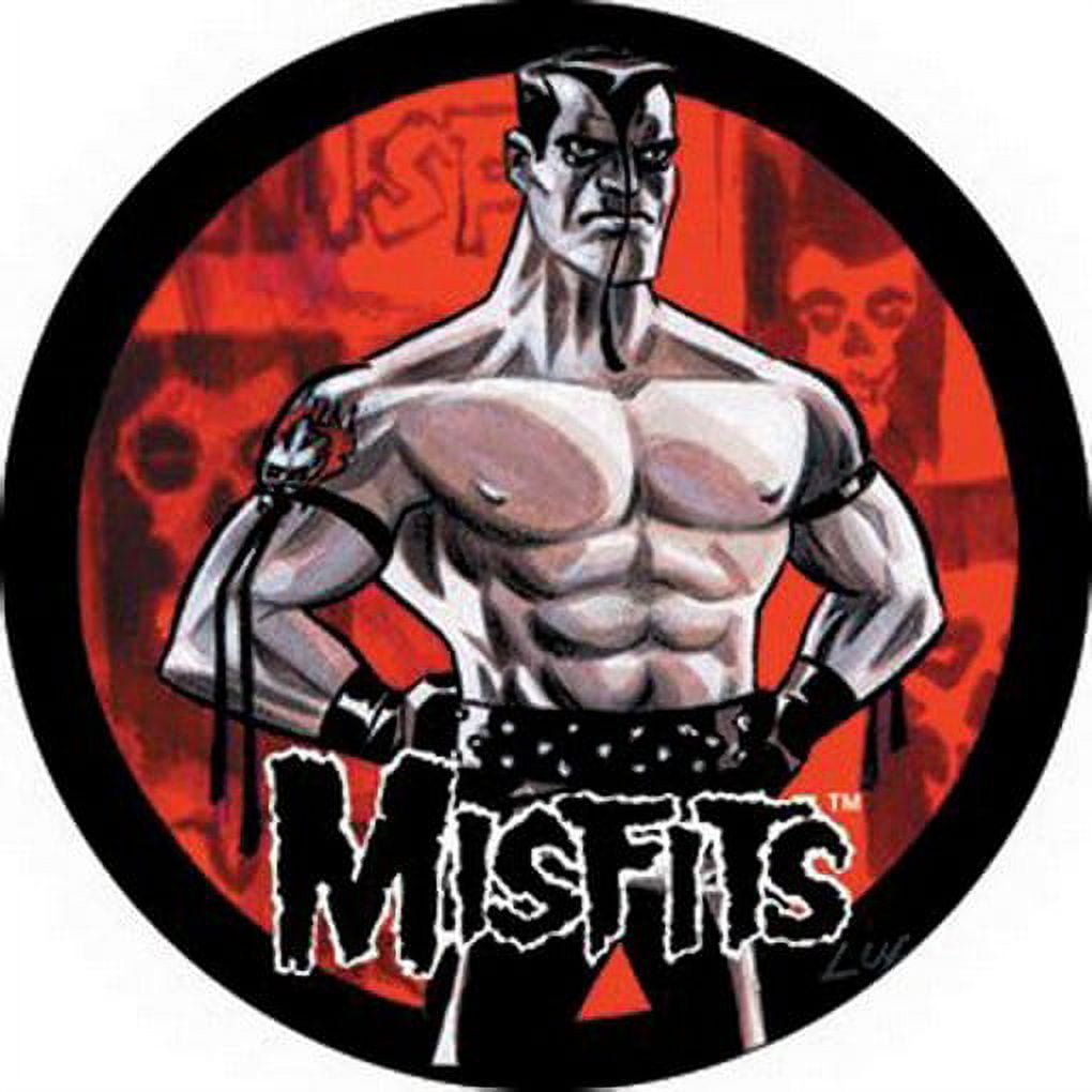 Misfits Muscle Man Button B-0275 - Walmart.com