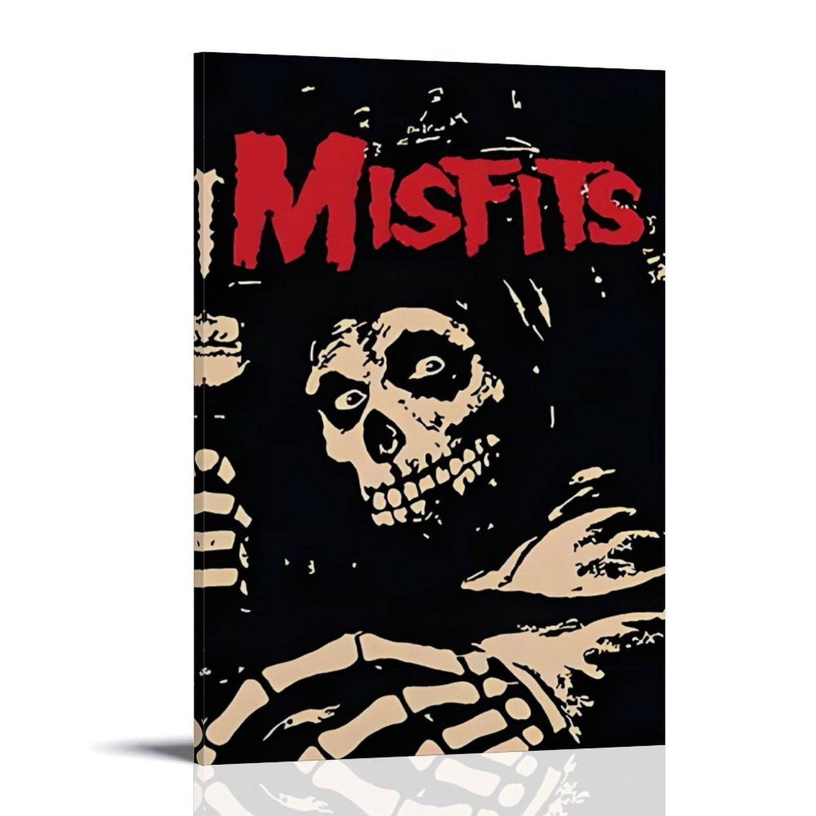 Misfits Skeleton Canvas Art Print Poster Canvas Wall Art Painting ...