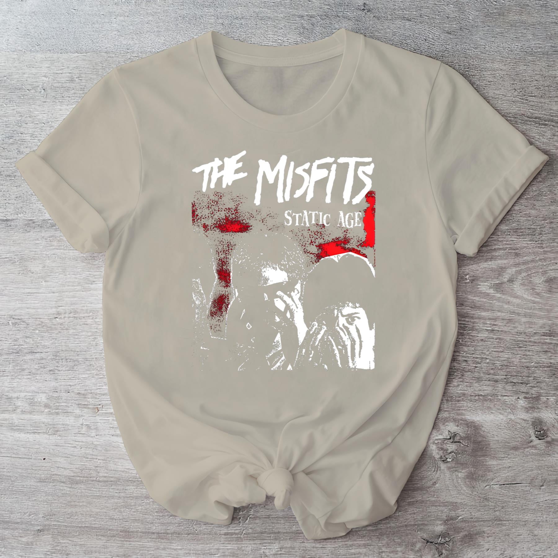 Misfits Static Age Punk, Rock, Band T-Shirt Black S-3XL-TH17675 ...