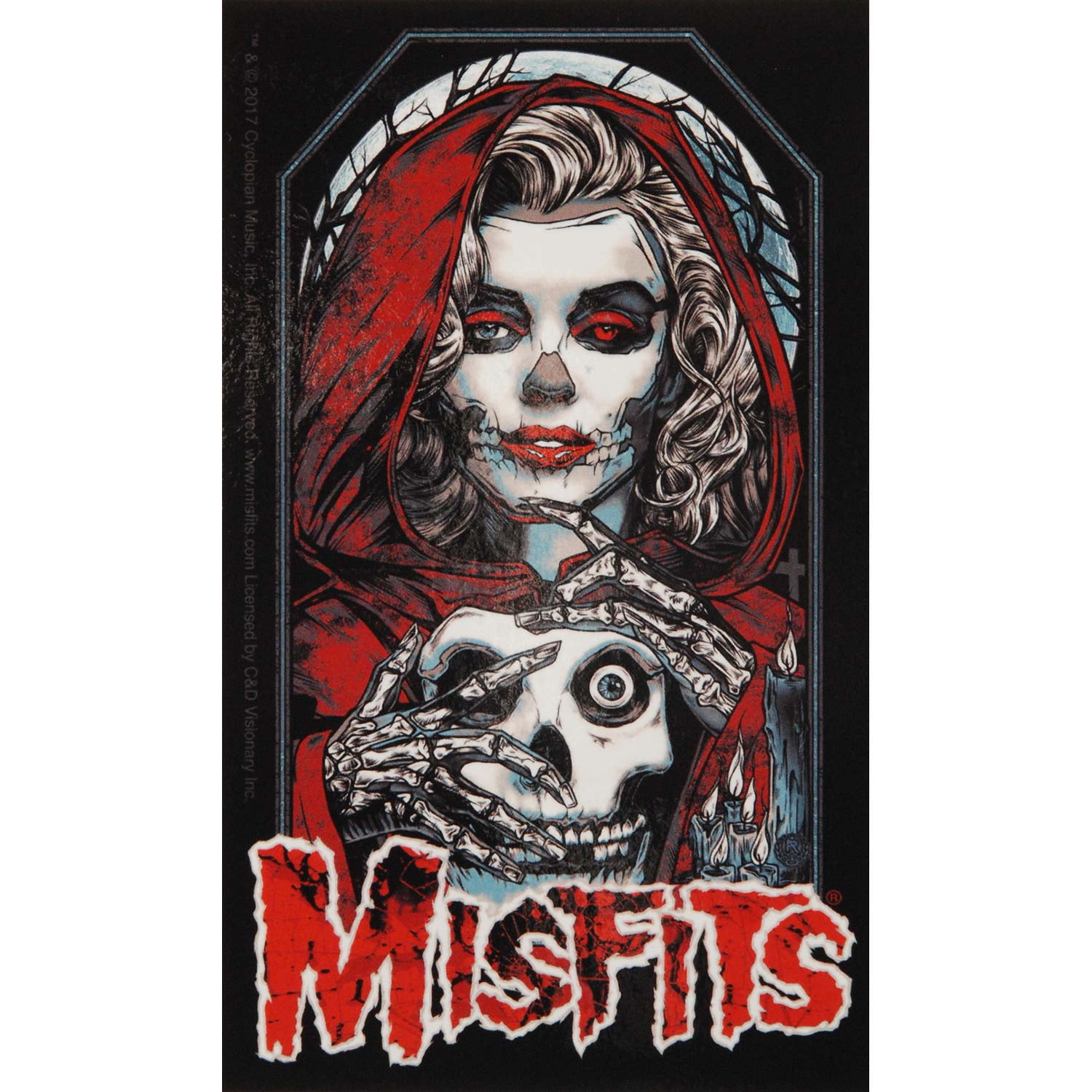 Misfits Sticker - Walmart.com