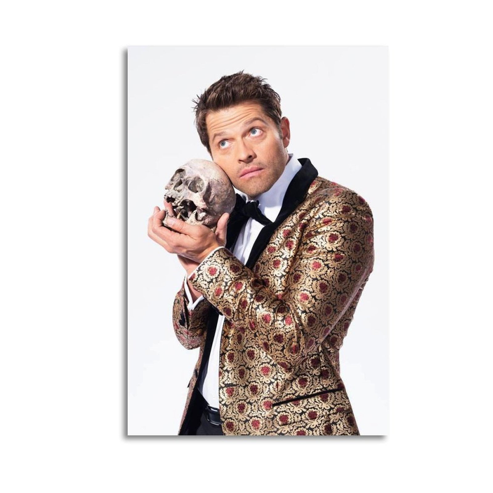 Misha Collins Poster Decoration Vibrant High-end Wall Posters Retro ...