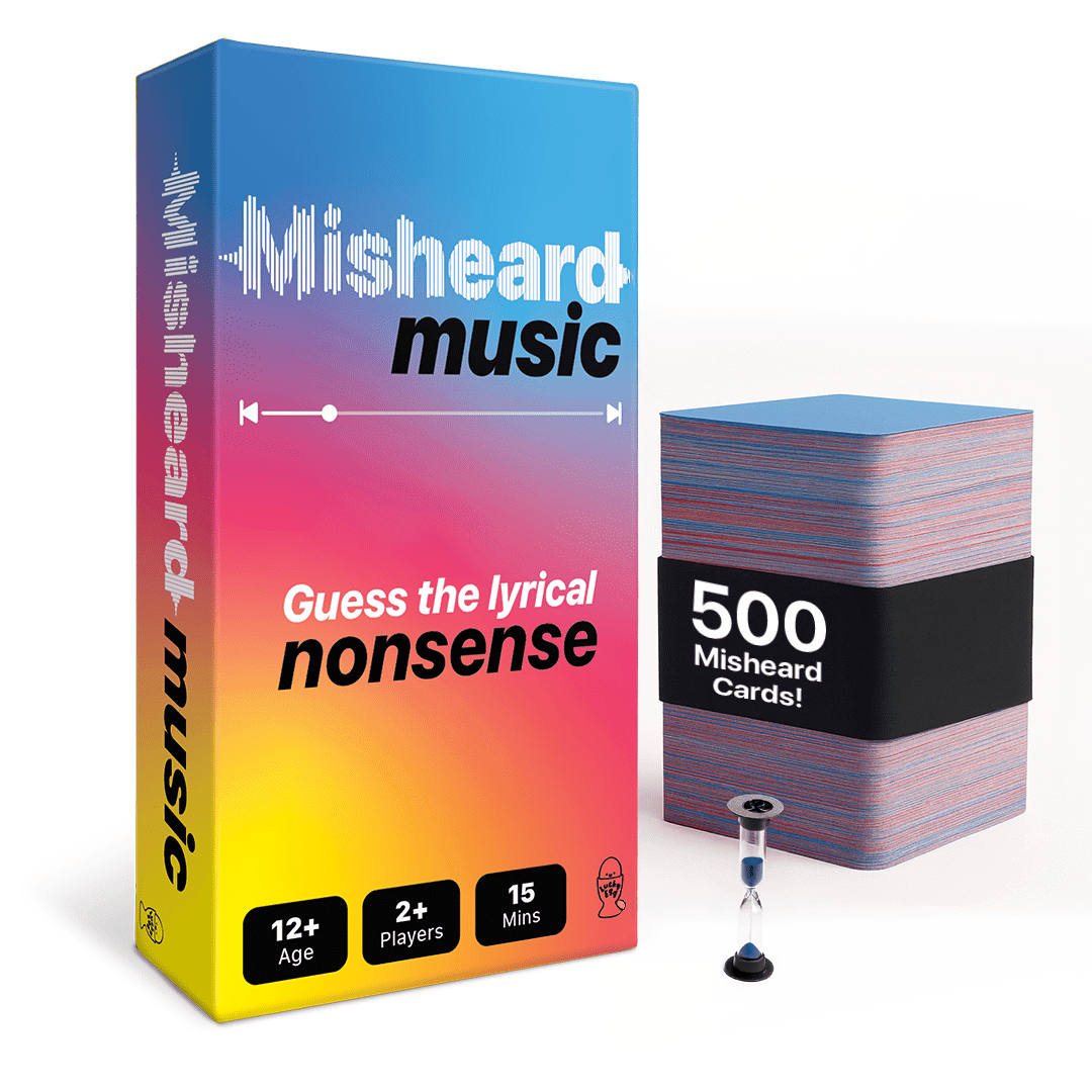 Misheard Music 2025 Edition Hilarious Music Games for Adults & Teens ...