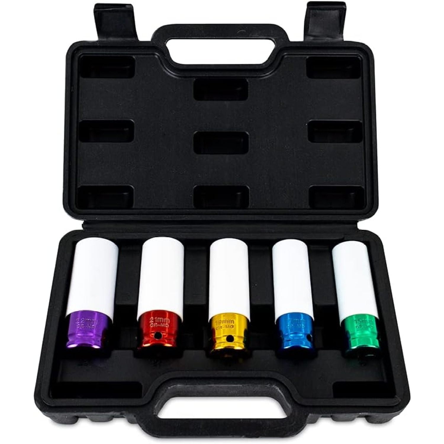 Mishimoto - 5-piece Chromoly Steel Non-Marring Wheel Impact Socket Set ...