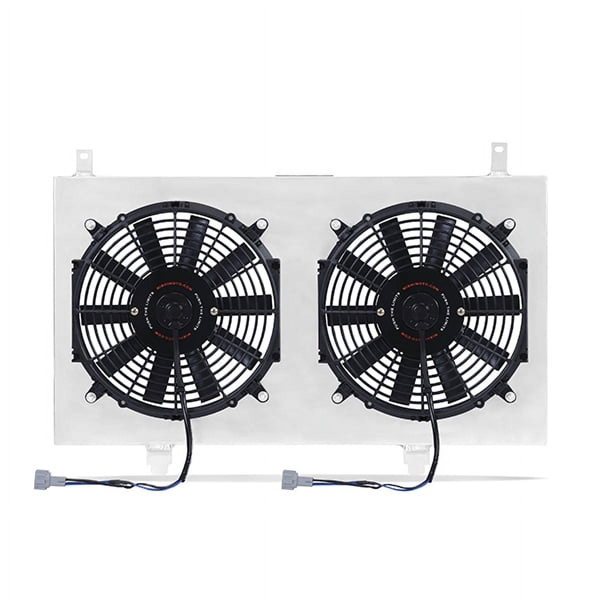 Mishimoto Performance Aluminum Cooling Radiator Fan Shroud Assembly ...