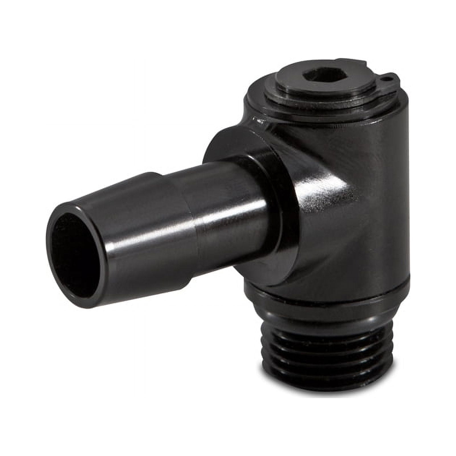 Mishimoto MMFT-M16-10SBK 90? Banjo Swivel M16x1.5 1/2" Barbed Fitting ...