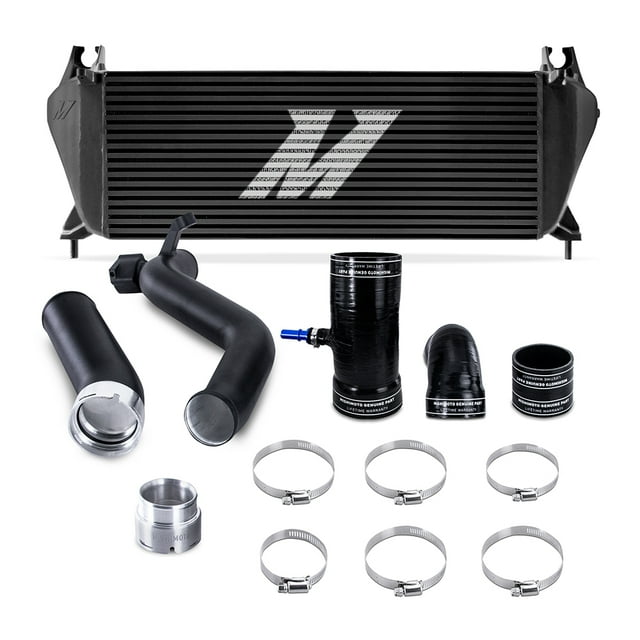 Mishimoto MMINT-RGR-19KBKBK Performance Intercooler Kit, Compatible With Ford Ranger 2.3L ...