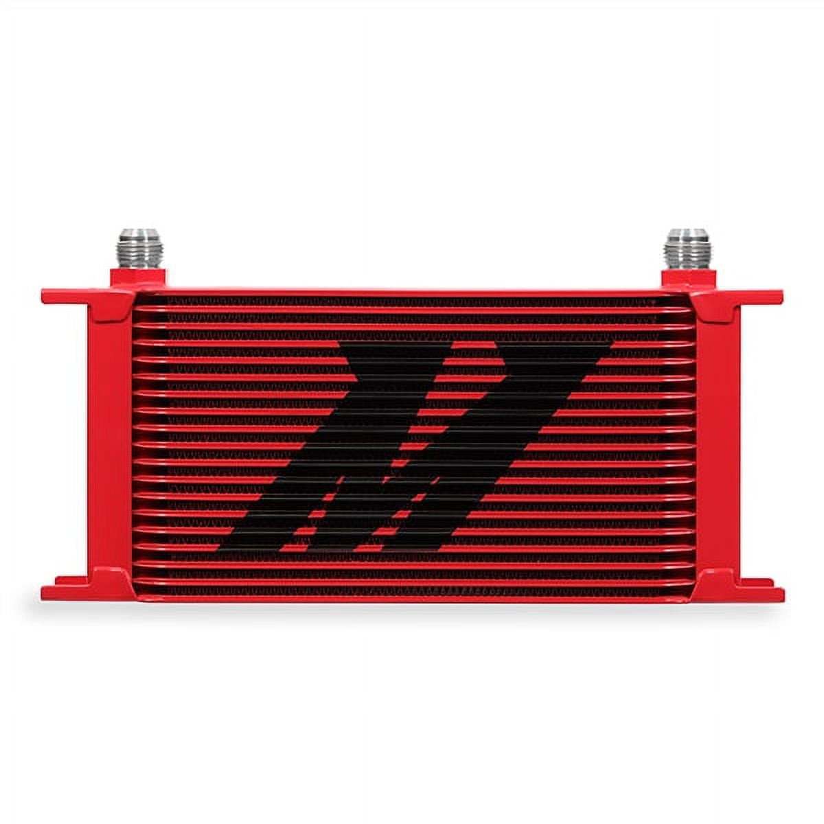 Mishimoto MMOC-19RD Universal 19 Row Oil Cooler, Red - Walmart.com