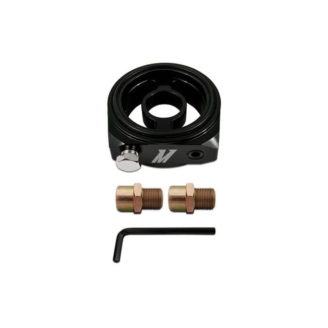 Mishimoto Oil Sandwich Plate Adapter with 3 x 0.12 in. NPT Ports ...