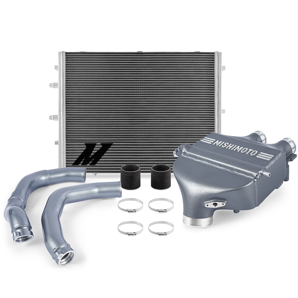 Mishimoto Air-to-Water Intercooler Power Pack, Color Matched Compatible ...