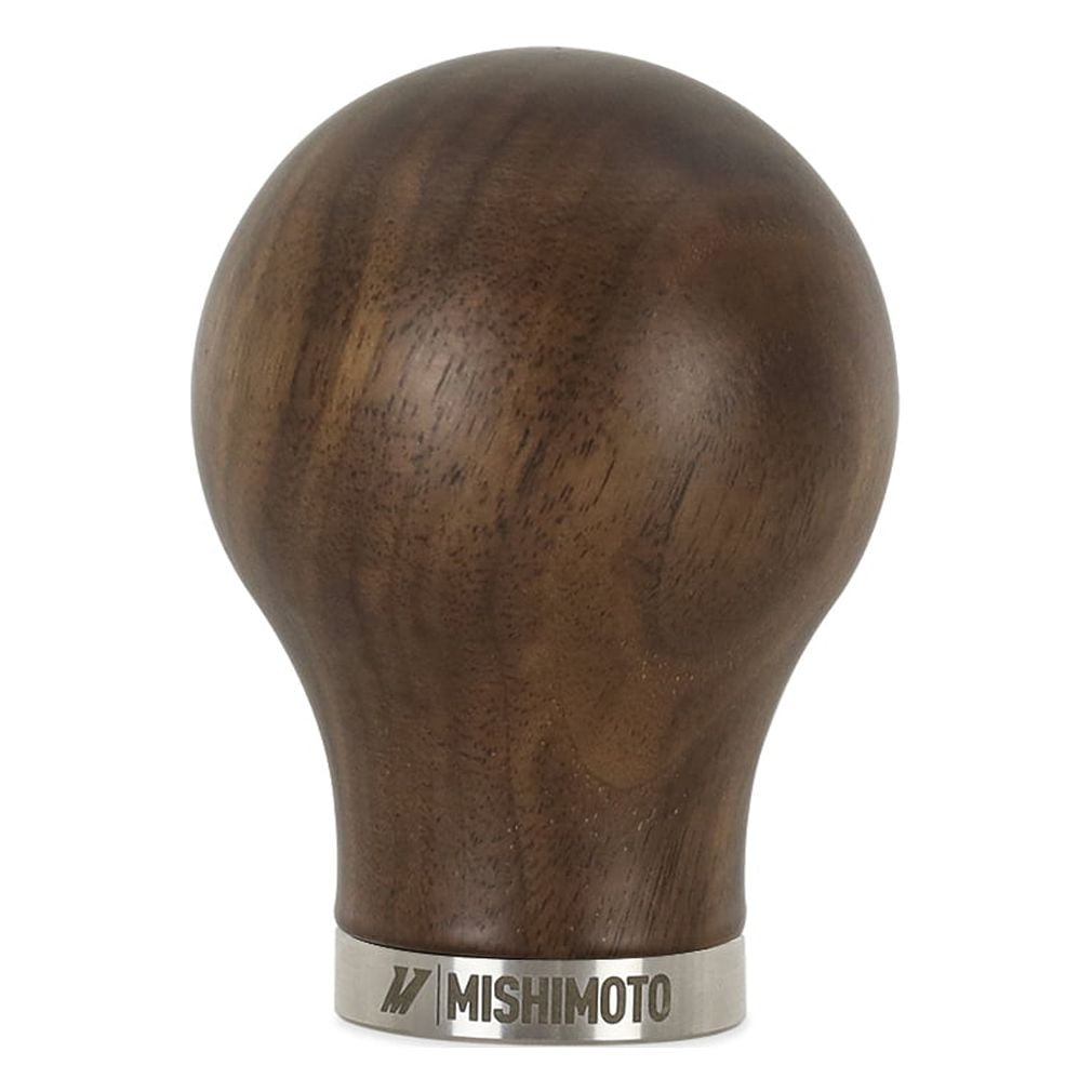 Mishimoto Natural Hardwood & Stainless Steel Core Shift Knob, Unique ...