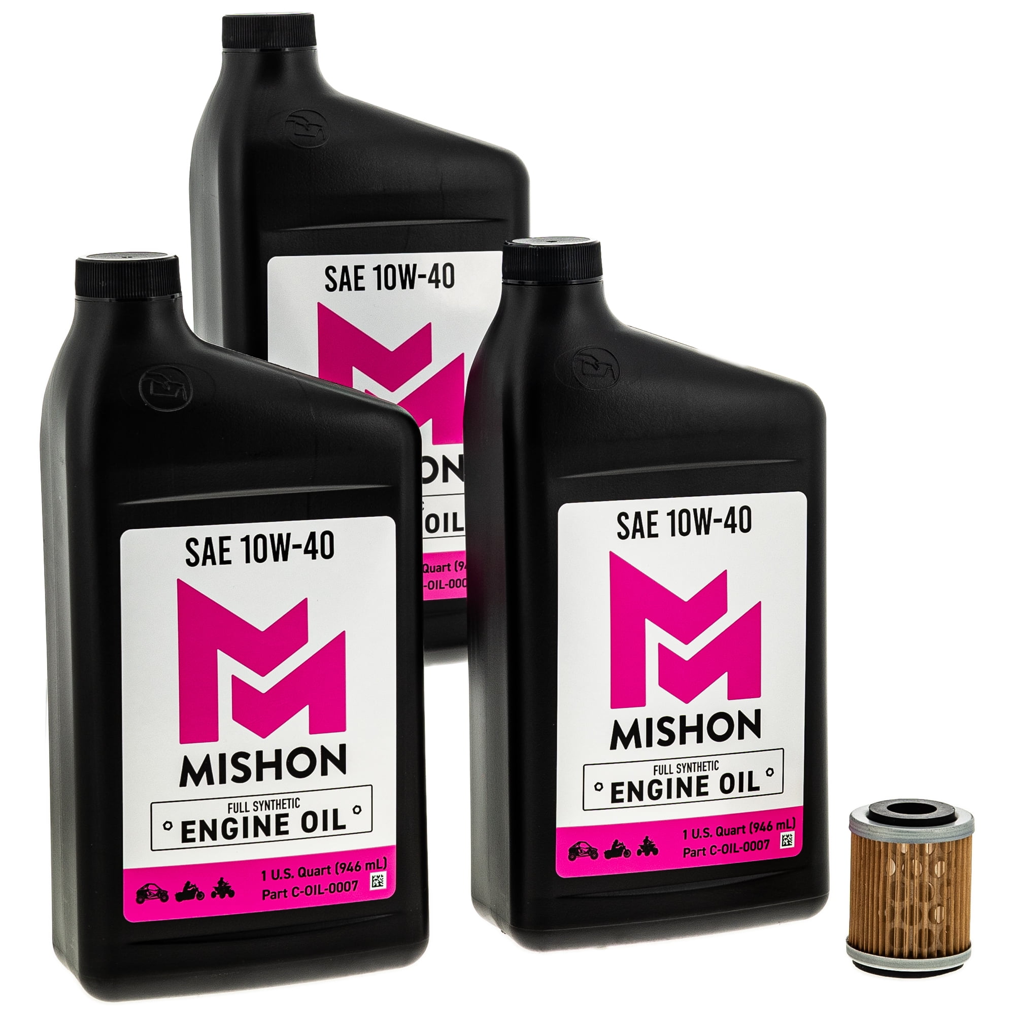 Mishon Engine Oil Change Kit for Yamaha Raptor Warrior Grizzly 350 ATV ...