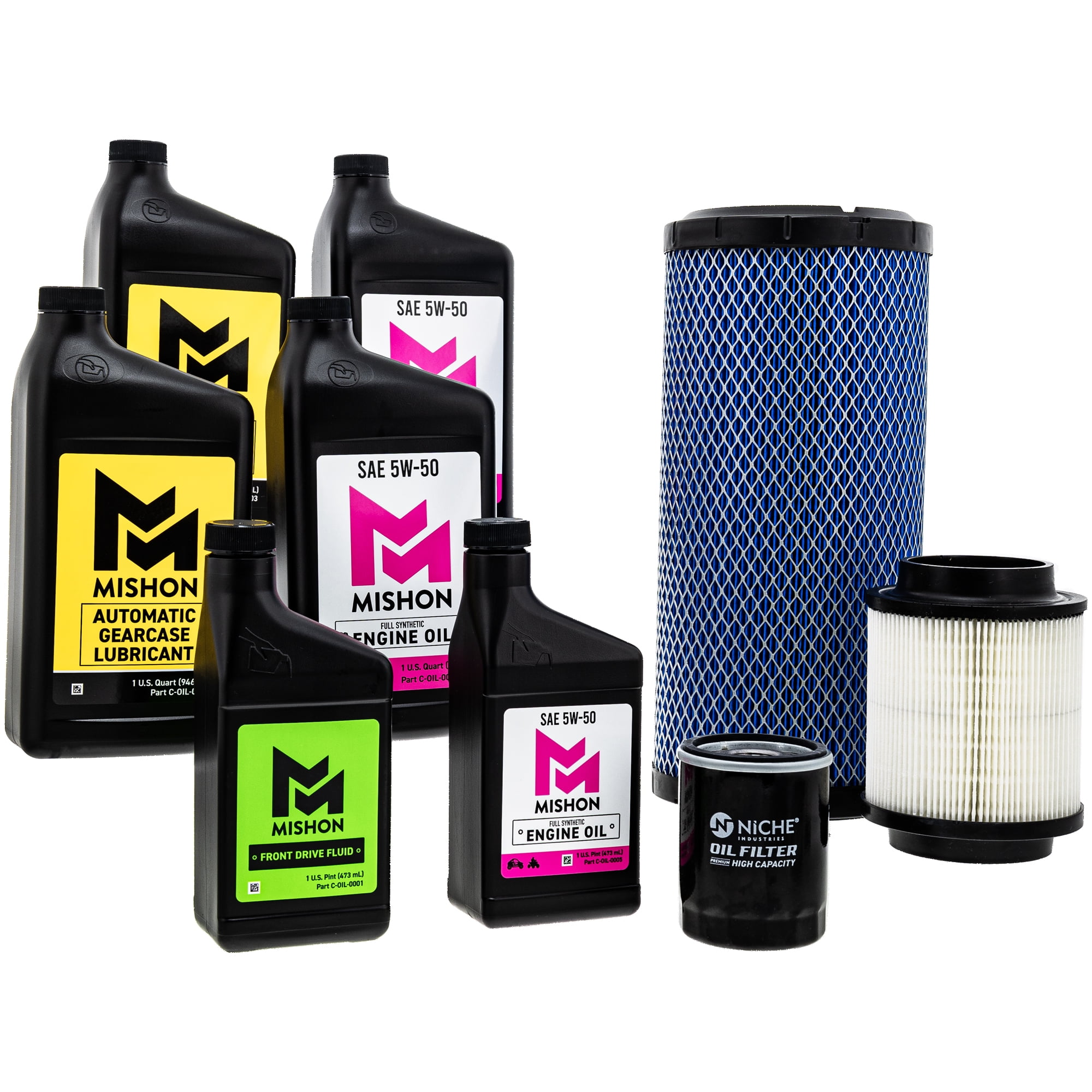 Mishon Full Service Oil Change Kit for Polaris Xpedition XP Northstar ...