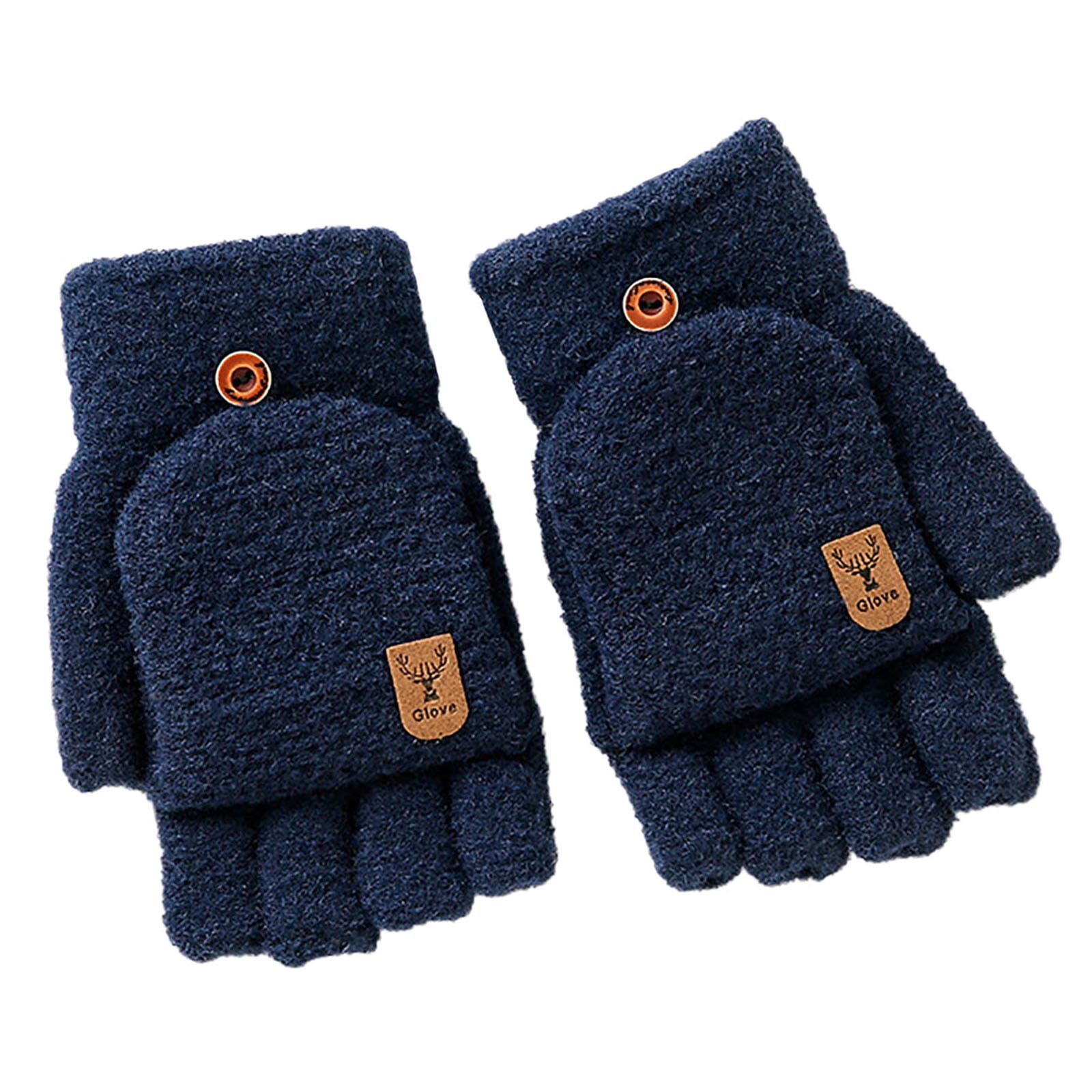 Mishuowoti winter warm gloves for men and women open and Full finger ...