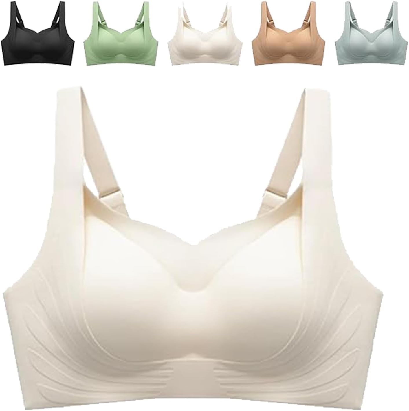 Miskyle Bra, Supportive Wireless Lift Bra for All-Day Comfort, Shaping ...