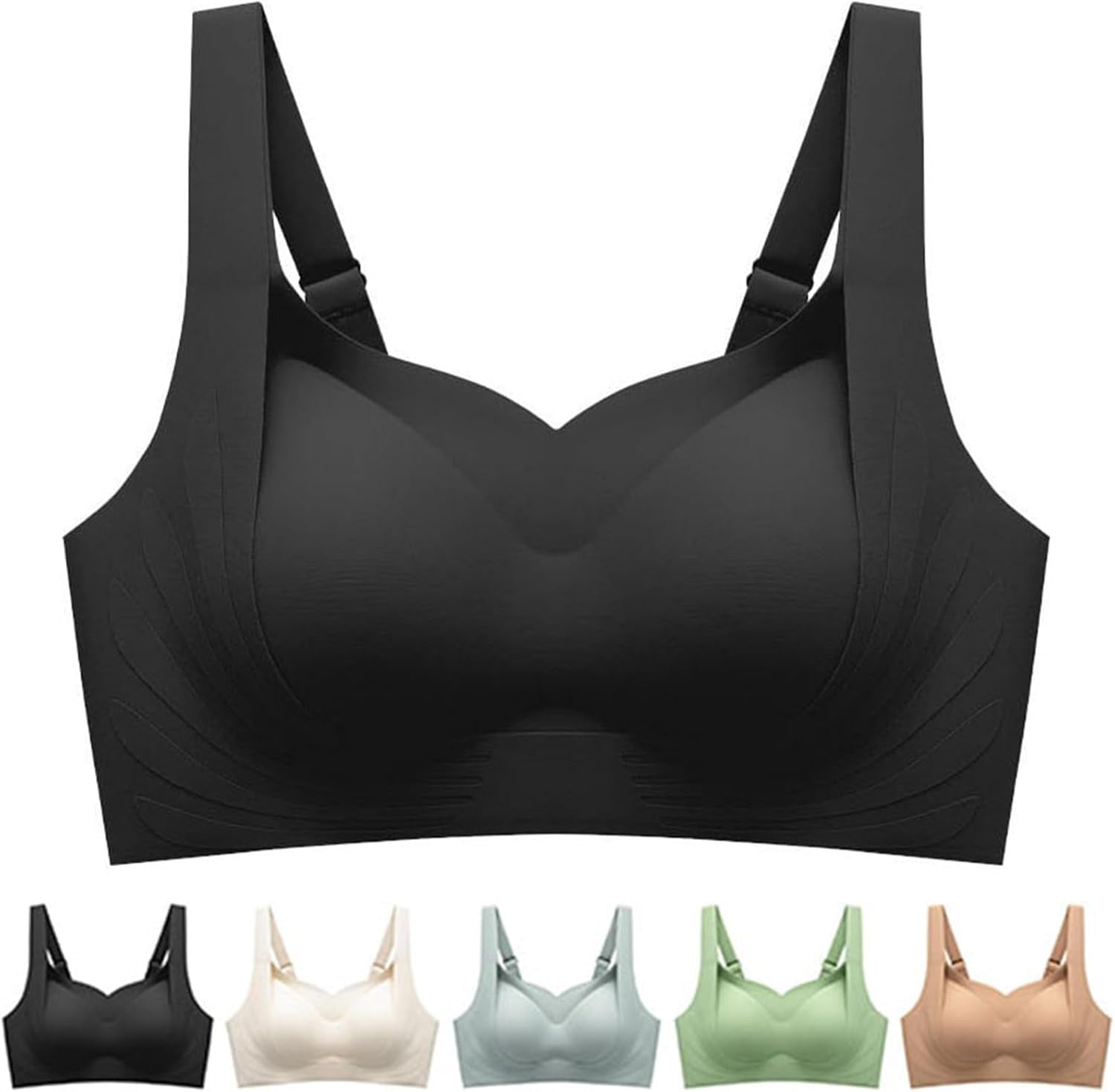 Miskyle Bra, Zenalift - Supportive Wireless Lift Bra for All-Day ...