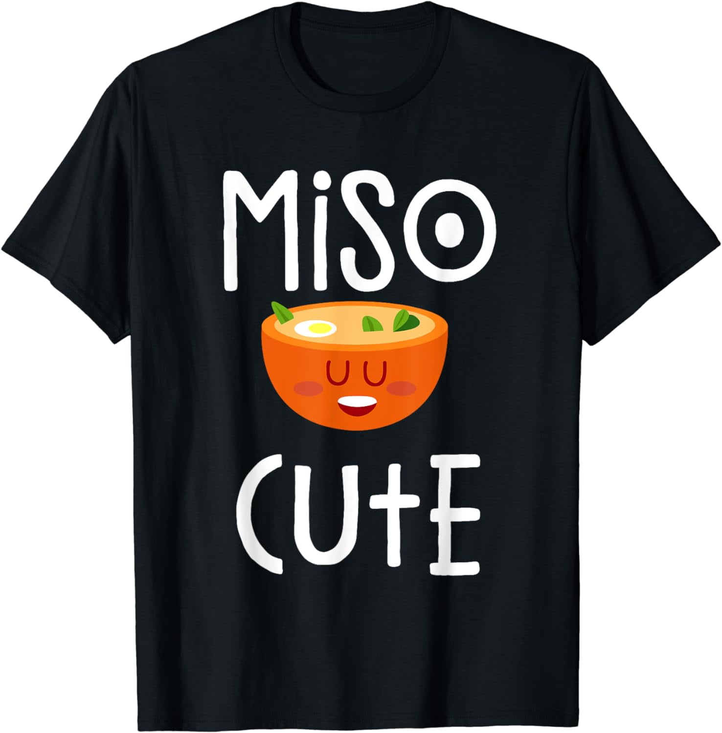 Miso Cute - Sushi, Kawaii , Miso Soup, Japanese Anime T-Shirt - Walmart.com