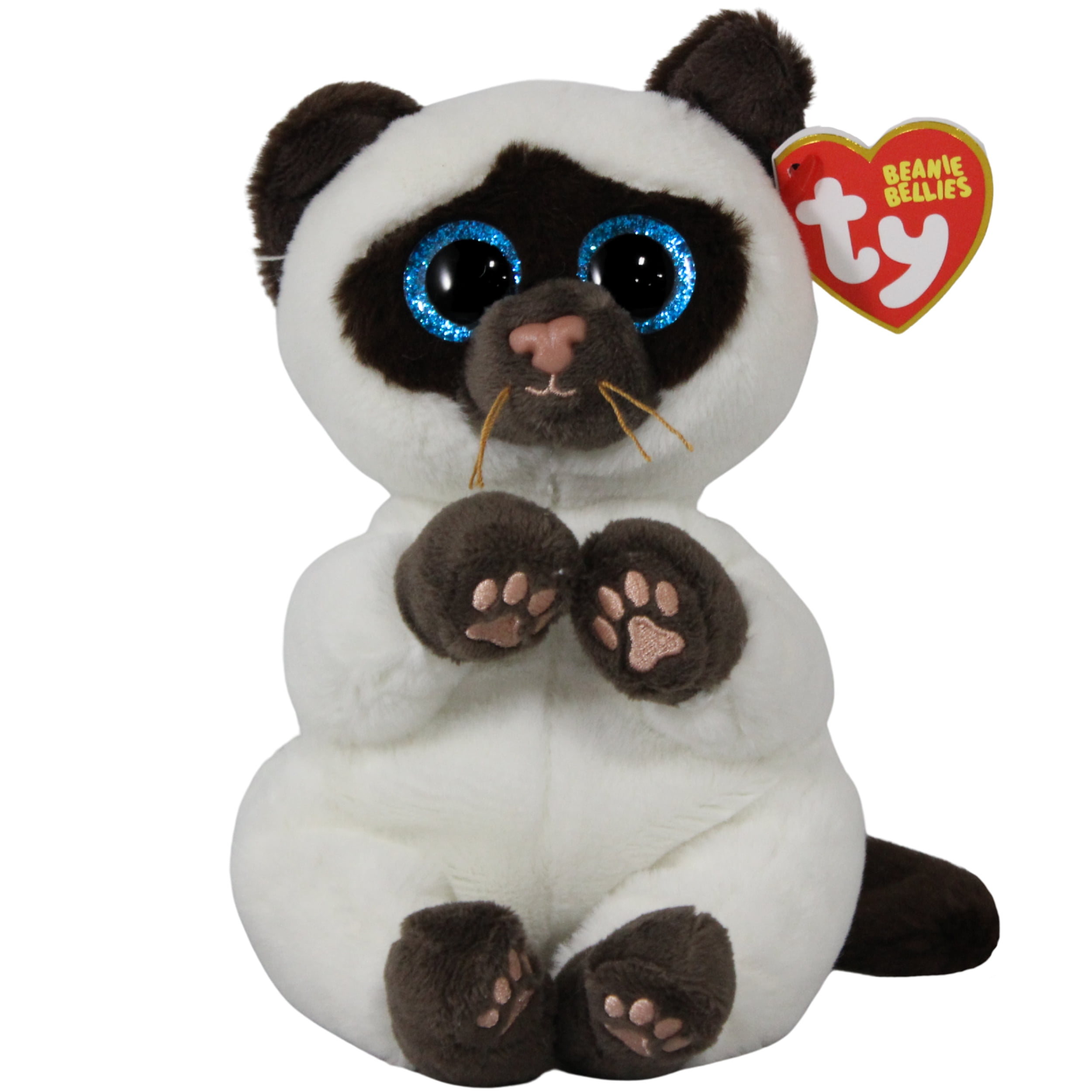 Ty Beanie Bellies - Miso the Cat - Stuffed Animal - Walmart.com