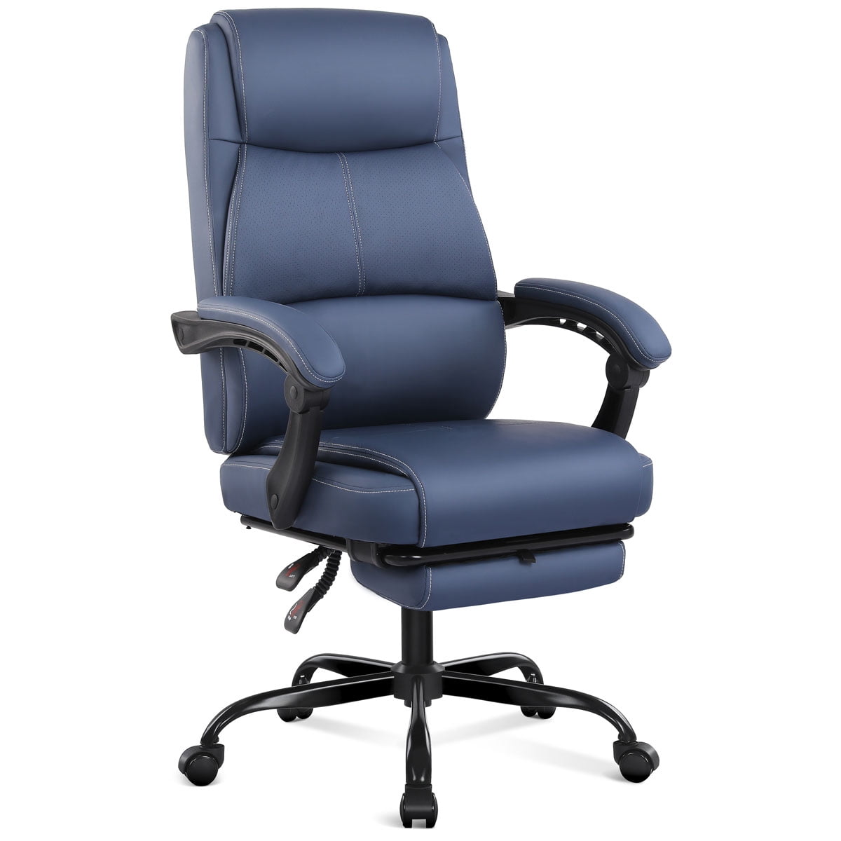 Misolant Big and Tall Office Chair with Footrest, High Back Desk Chair ...