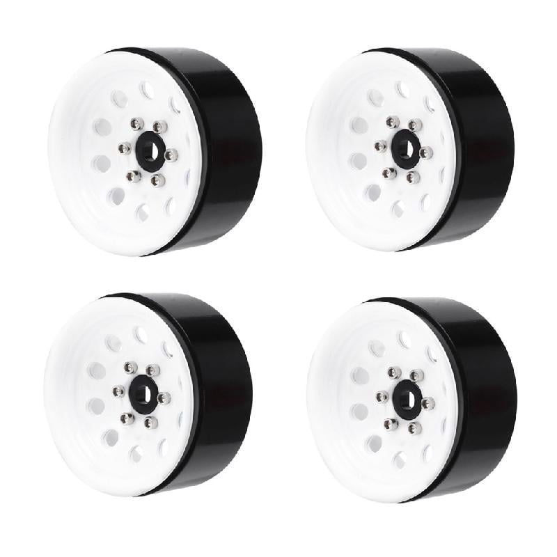Misright 1/10 Car Wheel Rim 1.9’’ Rear Front Wheel Hub Wireless Control ...