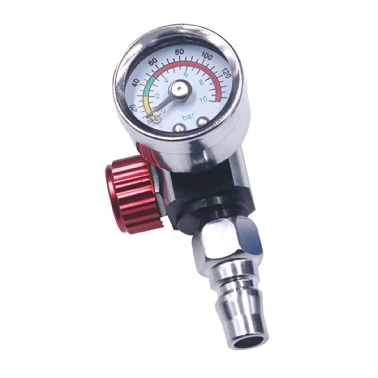 Misright 1/4” Spray Guns Air Compressor Regulator with Gauge 0 to 140 ...