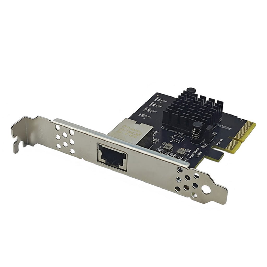 Misright 10Gbps PCIE3.0 X4 to RJ45 Gigabit Networking Card 10000Mbps ...