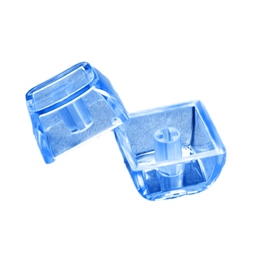 Misright 10PCS Transparent Keycaps Blank Keycap Backlit Keycap for ...