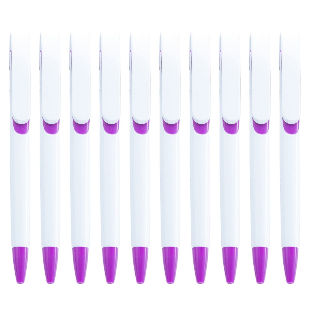 Misright 10Pcs Easy Grip Ballpoint Pens Set Long Retractable Auto ...