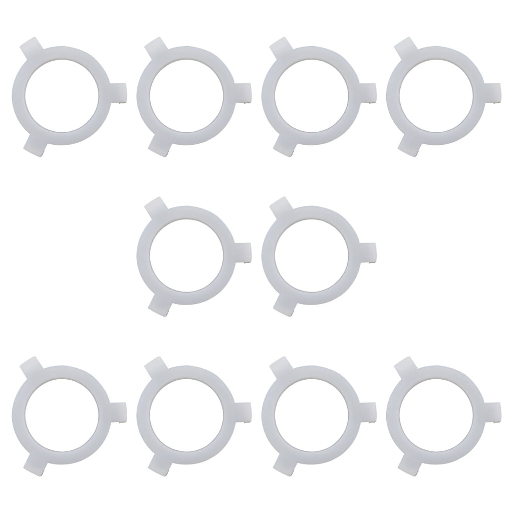 Misright 10Pcs Plastic Lampshade Reducing Rings Adapter Converter Lamp ...
