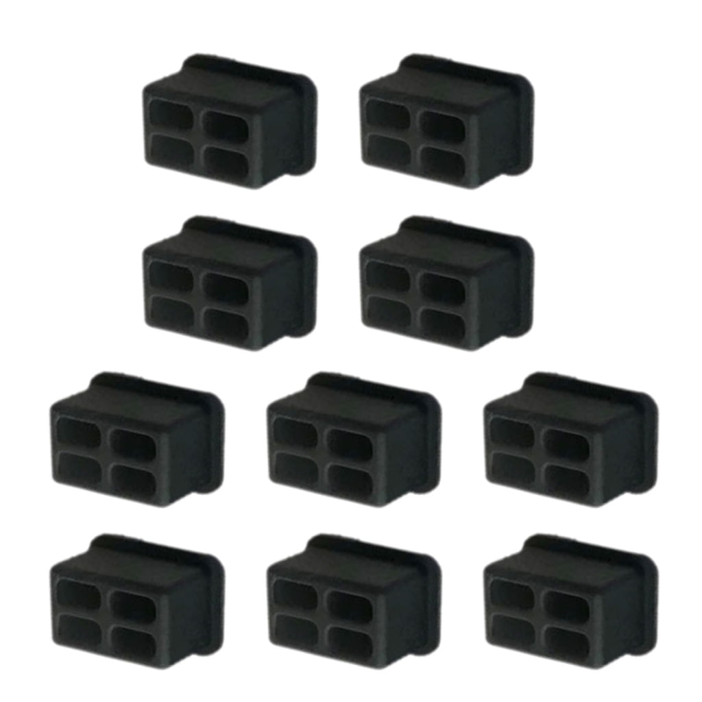 Misright 10Pcs SFP Optical Port Dust Stoppers Quick Install No Tools ...