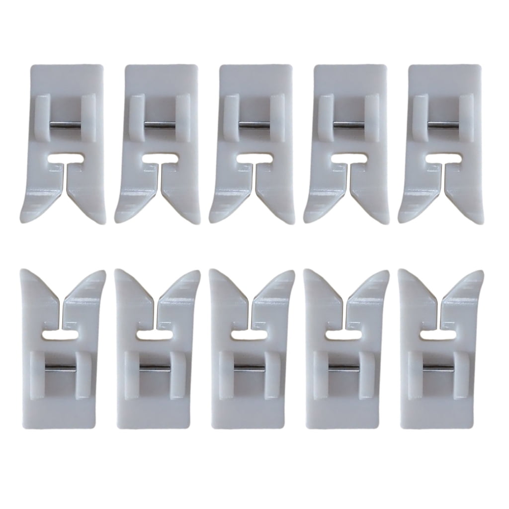 Misright 10Pieces Plastic Presser Feet Stitching Presser Feet Set for ...